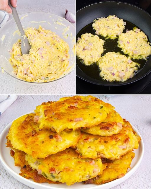 POTATO AND HAM FRITTERS – Favorite Family Recipes