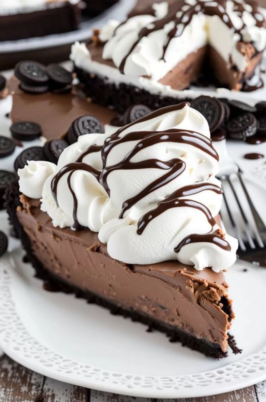 No-Bake Chocolate Marshmallow Pie – Favorite Family Recipes